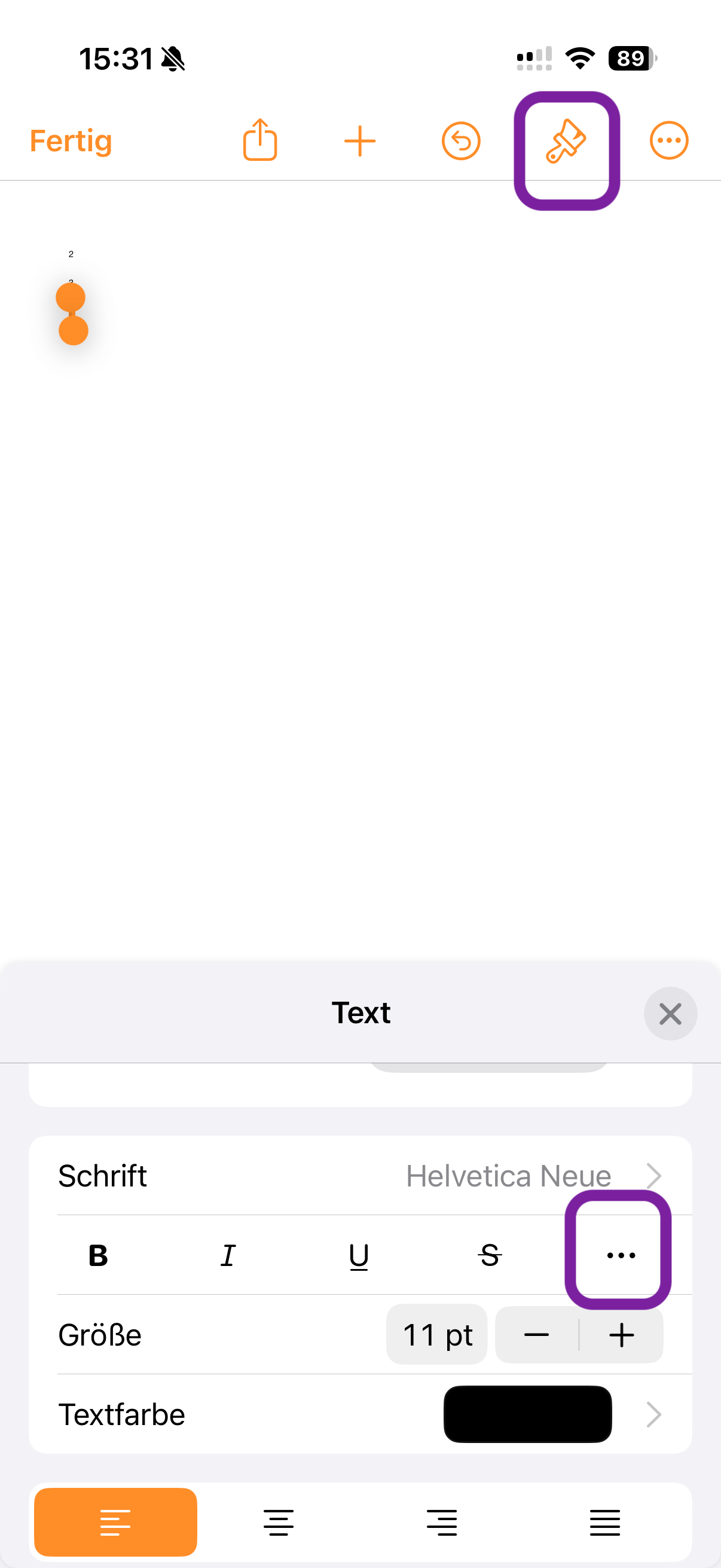 Hochgestellte und tiefgestellte Zahlen am iPhone und iPad verwenden ...