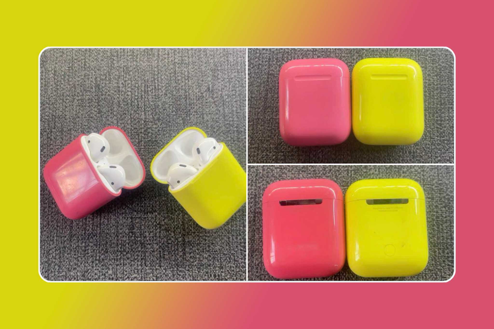 We’ll never see these colorful AirPods prototype cases—and that’s a ...
