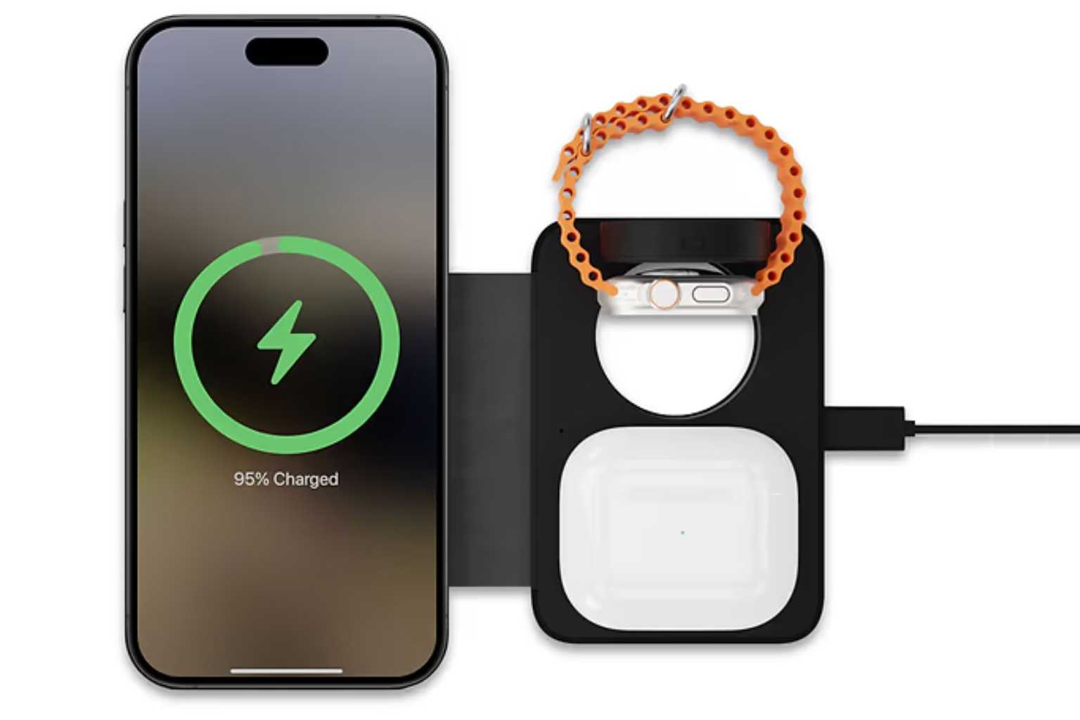 Mous 3-In-1 Wireless Portable Charger review: The smallest 3-in-1, but ...