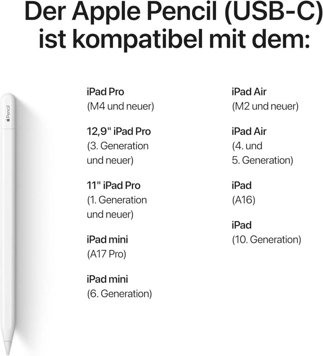Günstiger Einstieg: Apple Pencil USB-C fällt auf 69 Euro - Macwelt