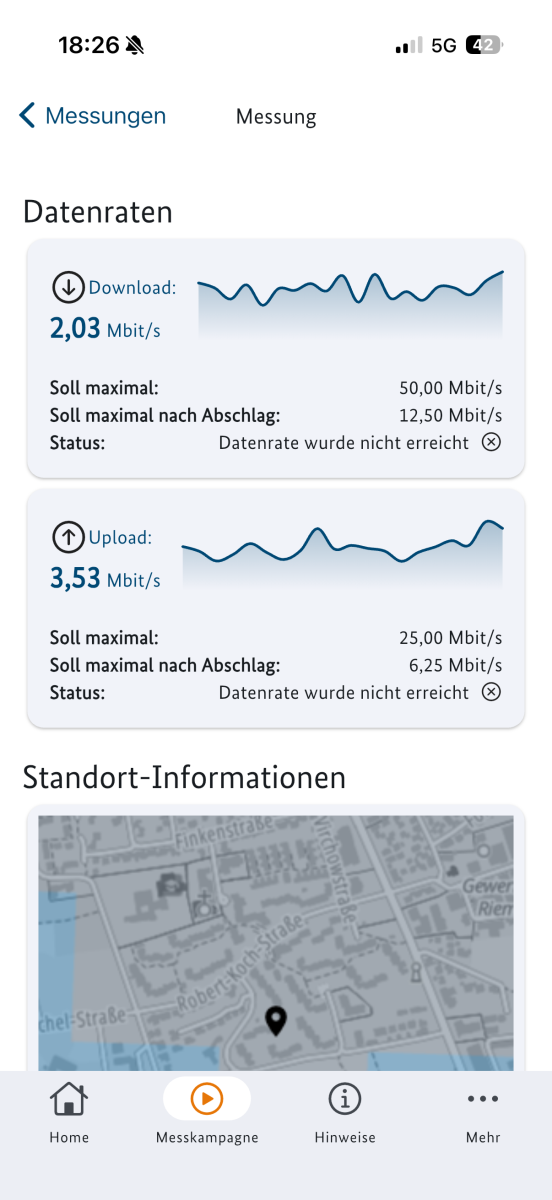 Mobilfunk mit der Bundesnetz-App messen – so geht's, das bringt es ...